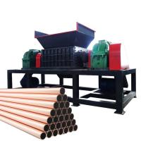 China Industrial Twin Shaft Shredder 400-2200mm Chamber for Wood Plastic Metal Paper Waste for sale