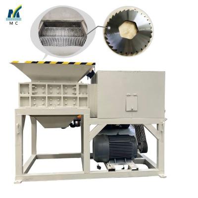 China Two Shaft Cardboard Shredder 180mm-750mm Blade Diameter Customizable Waste Paper Recycling Machine for sale