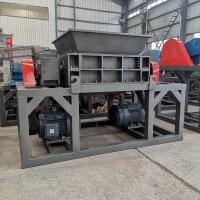 China Industrial Double Shaft Plastic Shredder 2300x1000x1600mm Claw Knife Crusher for PET Bottles Woven Bags for sale