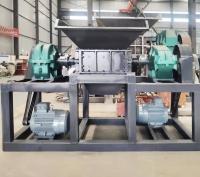 China Double Shaft Shredder 7.5-220KW for Electronic Waste Recycling Twin Shaft Cutting Machine for sale