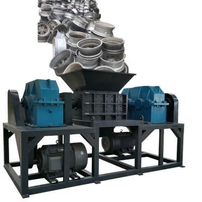China Customizable Twin Shaft Shredder 7.5-220KW for Plastic Tire Rubber Metal Waste Recycling for sale