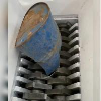China Industrial Double Shaft Shredder for Metal Car Steel Iron Aluminum 37kW for sale