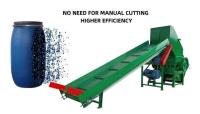China Industrial Plastic Recycling Crusher 5.5kw PET Bottle Shredder Machine 300kg/h for sale