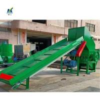 China Industrial Glass Bottle Shredder Plastic Crusher 2200x2100x2200mm 45-55kw for sale