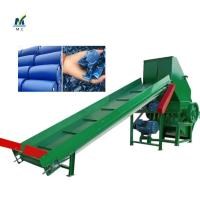 China Industrial Plastic Crushing Machine 14HP 1500kg Weight Recycling System for sale