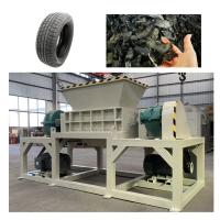China Dual Shaft Shredder for Scrap Car Truck Tire Recycling 7.5-220KW Rotating Mesh for sale