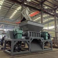 China Industrial Twin Shaft Wood Chipper Shredder 7.5-220KW Garden Waste Recycling Equipment for sale