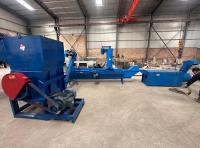 China 9000kg Capacity PE PP Bottle Drum Washing Recycling Machine 100% Recycling Advantage for sale