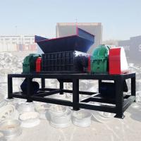 China Twin Shaft Shredder Machine for Recycling Old Household Appliances 10-200mm Output Customizable for sale