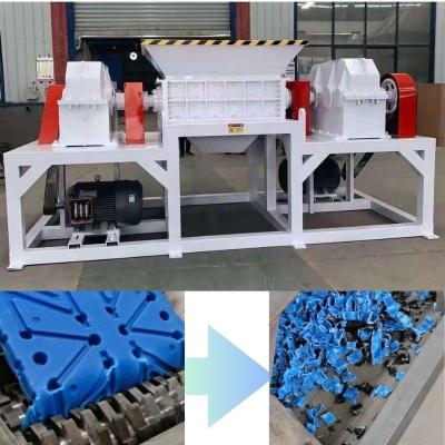 China Automatic Small Wire PVC Electric Thin Crush Plastic Crushing Machines Shaft Shredder for sale