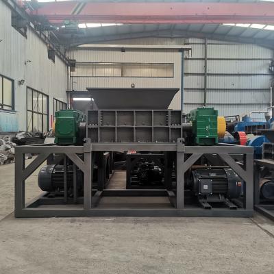 China 380V or Customized Textile Clothes Nylon Plastic Recycling Shredder with Double Hob Roller for sale