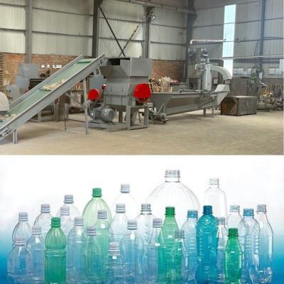 China PP PE Film Woven Bag Washing Machine Plastic Recycling Line 175kw 500kg/h for sale