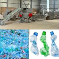 China Computerized HDPE Plastic Recycling Line for Waste Bottle Flakes Washing and Drying for sale