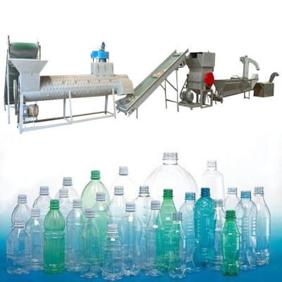 China 2000kg/hr PET Bottle Recycling Washing Machine Line Plastic Flake Washing System for sale