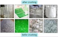 China Small PP PE Plastic Crusher Machine 5.5kw 300-500kg/h for Recycling for sale