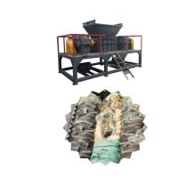 China US Multi-Functional Big Double Hob Shredder for Nylon Polyester Fiber and Plastic for sale