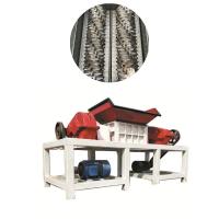 China Double Shaft Shredder MCSG-1000 30kW for Soft Plastic Fishing Net Shredding for sale