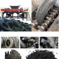 China MCS-1800 Double Shaft Tire Shredder 180kW for Scrap Car Truck Bumper Tyre Recycling with Rotating Screen for sale