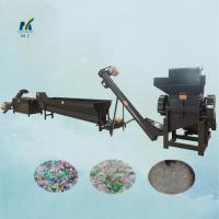 China PET Bottle PE Plastic Washing Recycling Line 300-2000 kg/h Output Size 8-16 mm for sale