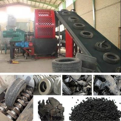 China MCS-2000 Rubber Granulator 180-220kW for Industrial Tire Shredding and Recycling for sale