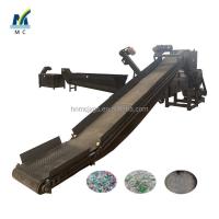China PET Bottle Crushing Washing Drying Recycling Line 300-2000 kg/h Label Removal for sale