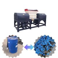 China Industrial Double Shaft Shredder 7.5-220KW SKD-11 Blades for Plastic Metal Wood Furniture Recycling for sale