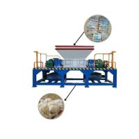 China Industrial Two Shaft Shredder 7.5-220KW for Recycling Tires Plastic Wood Metal Waste for sale