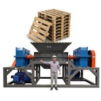China Fully Automatic Double Shaft Wood Shredder Chipper MCS-600 11kW for Furniture Scrap for sale