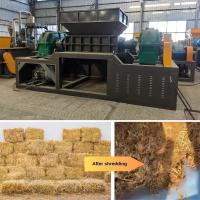 China Electric Wood Board Shredder Machine Double Shaft 7.5-220KW Customizable Shredding Chamber 300-2200mm for sale