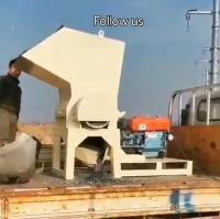China Industrial Waste Plastic Crusher Diesel Engine Output 8-16mm 1000x700x900mm for sale
