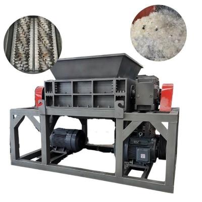 China Industrial Dual Shaft Foam Shredder Machine 300mm Blade Diameter 80rpm for Film Waste for sale