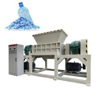 China Double Hob Shredder Machine for Woven Bag Waste Rope Clothes Scraps Recycling 300mm Blade for sale