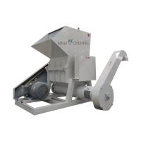 China Plastic Basket Automatic Recycling Crusher 300-500 kg/h Output 5.5 kW Power for sale