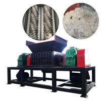 China Double Hob Shredder Machine for Soft Materials 300mm Blade Diameter 80rpm Rotary Speed for sale