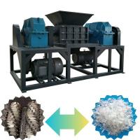 China Low-Noise Old Leather Reflective Film Shredder Machine with Customized Voltage for sale