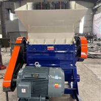 China 6 Rotating Blades Plastic Crusher for Crushing Plastic Pipe Plate Profile Automatic for sale