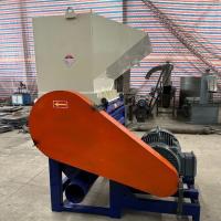 China 6 Rotating Blades Plastic Crusher for Crushing Plastic Pipe Plate Profile Automatic for sale