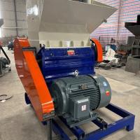 China 6 Rotating Blades Plastic Crusher for Crushing Plastic Pipe Plate Profile Automatic for sale