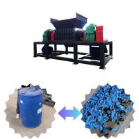 China 4800kg Twin Shaft Plastic Shredder Machine SKD-11 Blades 37kW Motor for sale