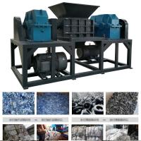 China 4800kg Twin Shaft Plastic Shredder Machine SKD-11 Blades 37kW Motor for sale