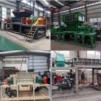 China MCS-1000 Twin Shaft Scrap Metal Shredder 30kw 2-3t/h Heavy Duty Crusher for sale