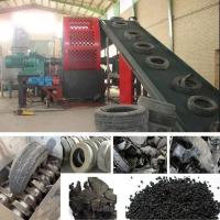 China Industrial Double Shaft Tire Shredder 50-200mm Output 15-220kW for Waste Tyre Recycling for sale