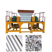 China Customized Double Shaft Metal Shredder 22-110kW for Scrap Steel Aluminum Recycling for sale