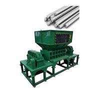 China 4000x1700x2400mm Scrap Metal Shredder 5000-8000kg/h Twin Shaft Steel Aluminum Shredding Machine for sale