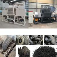 China Industrial Double Shaft Tire Shredder 50-200mm Output 15-220KW Motor for sale