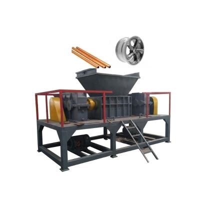 China Automatic Double Shaft Shredder for Metal Waste 7000x3100x4000mm for sale