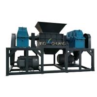 China Industrial Double Shaft Shredder 22-110kW for Metal Plastic E Waste 1-20t/h for sale