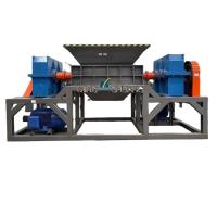 China Industrial Double Shaft Shredder 22-110kW for Metal Plastic E Waste 1-20t/h for sale