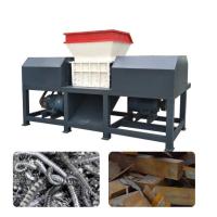 China Industrial Double Shaft Shredder Machine for Scrap Metal Iron Steel 10-200mm Output for sale