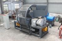 China Industrial Double Shaft Tire Shredder 50-200mm Output Rubber Powder Making Machine 15-220kw for sale